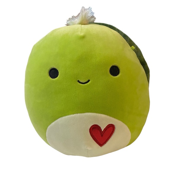 Squishmallows | Toys | Squishmallow Henry The Turtle Embroidered Heart ...